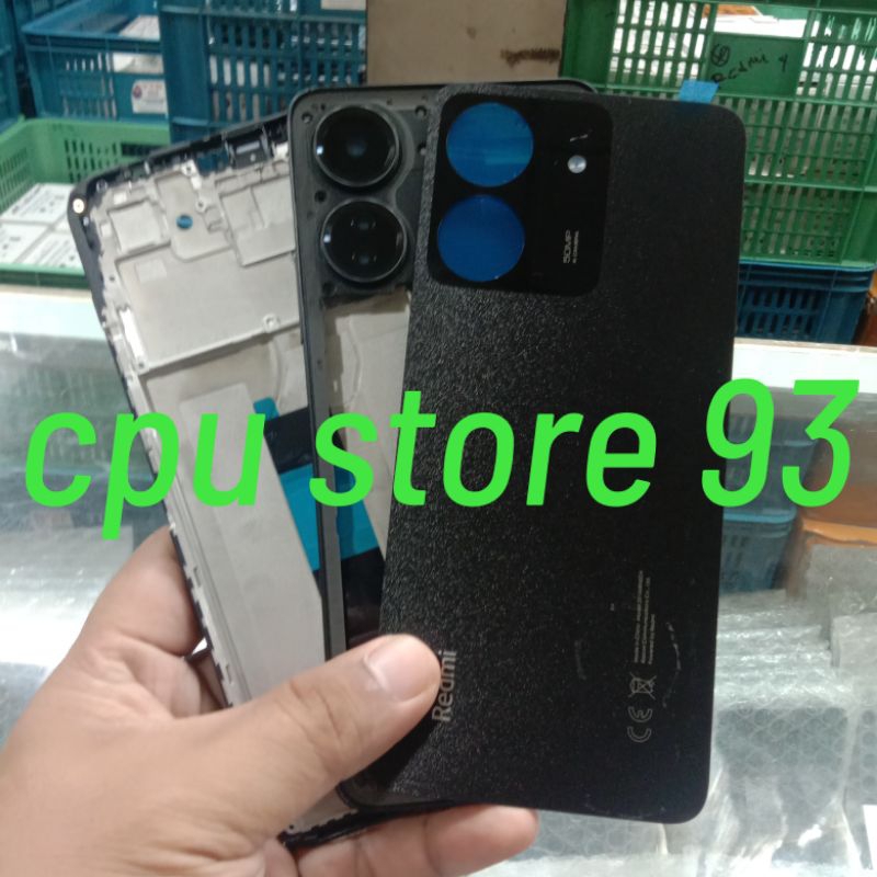 Jual Cessing casing housing kesing fulset Xiaomi Redmi 13c 13C original ...