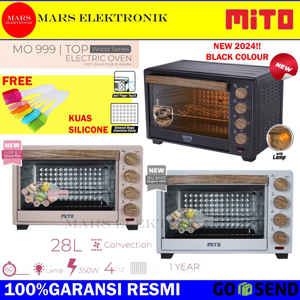 Jual OVEN MITO MO-999 - WOOD SERIES 2023 - 28 LITER MITO MO 999 - LOW ...