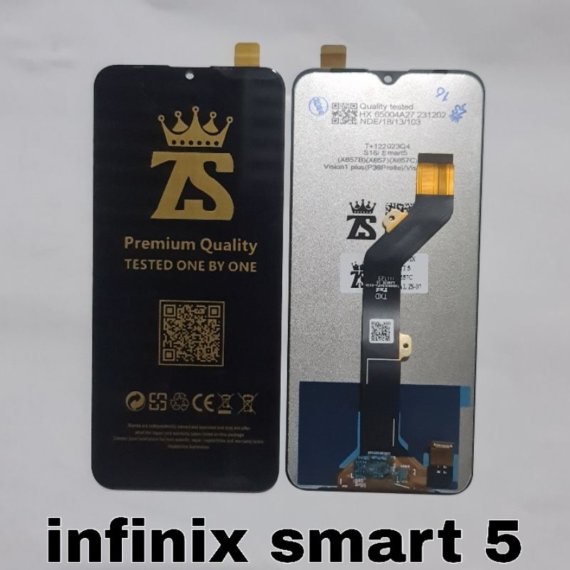 Jual LCD TS TOUCHSCREEN INFINIX SMART 5 X657 VISION 1 PRO/ITELL VISION 1 PLUS FULLSET | Shopee ...