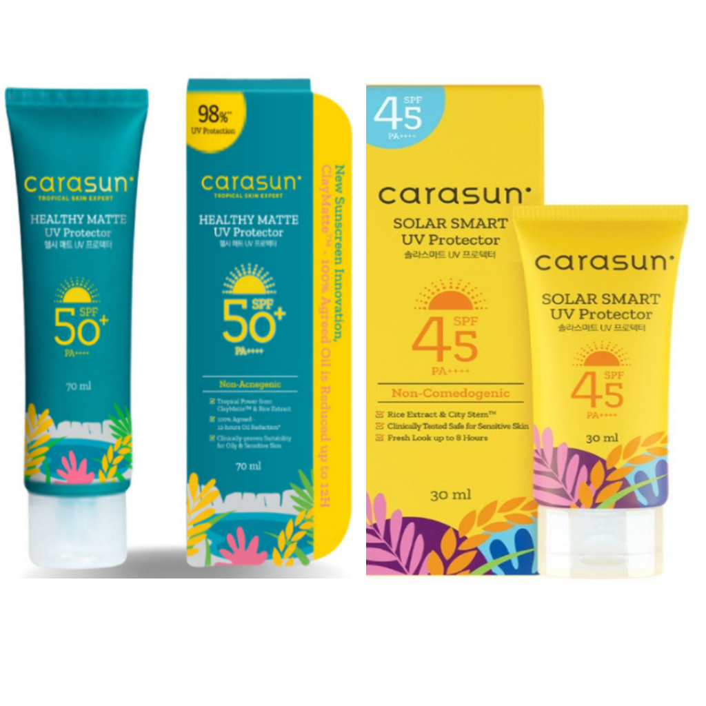 Jual Carasun Healthy Matte / Solar Smart UV Protector SPF 50+ PA++++ 30ml | Shopee Indonesia