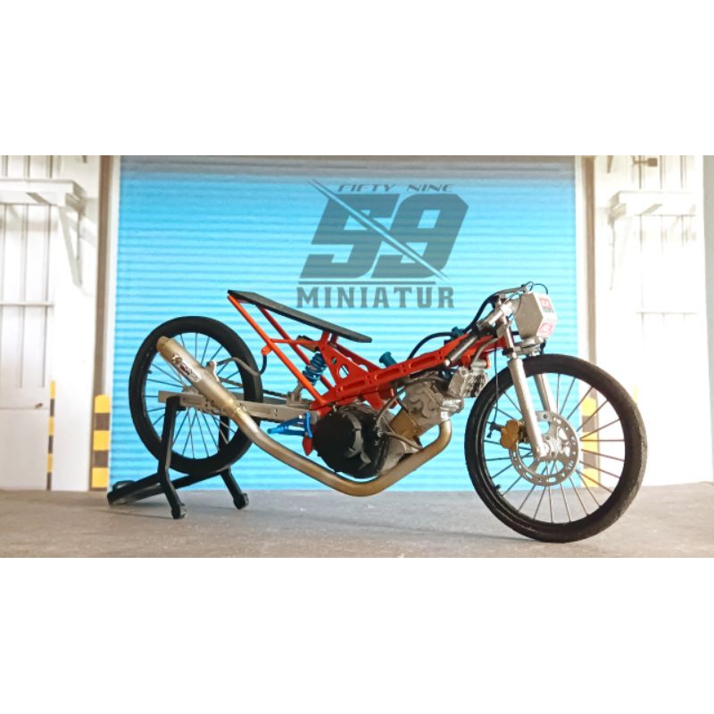 Jual miniatur motor drag Jupiter z dan sonic | Shopee Indonesia