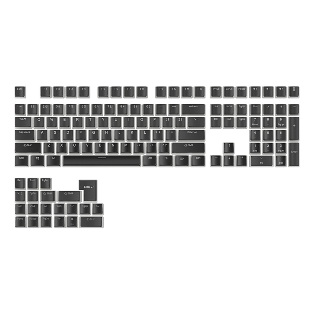 Jual Pbt Pudding Full Set Keycaps Suitable For Royal Kludge All ...