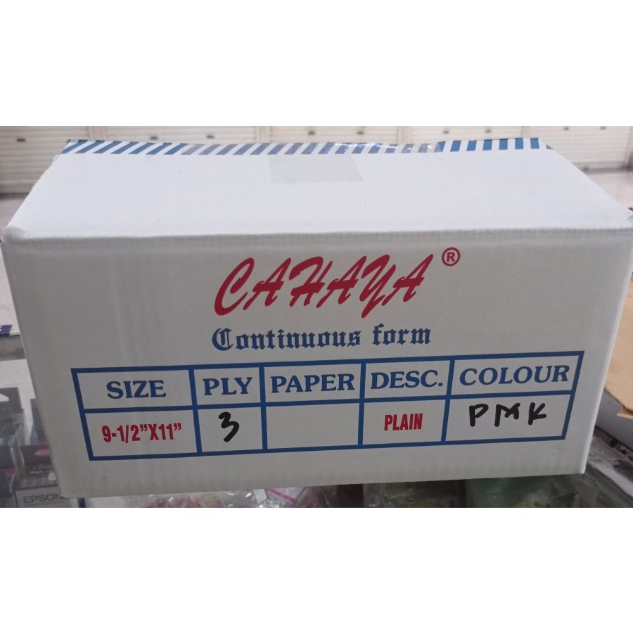 Jual Kertas Continuous form 3 ply NCR 9.5x11 | Shopee Indonesia