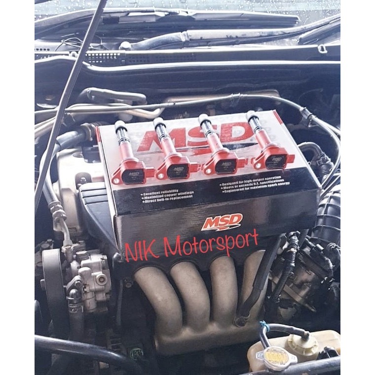 Jual MSD Coil Honda K20 K24 / Koil Honda K20 k24 Set - 4pcs | Shopee ...