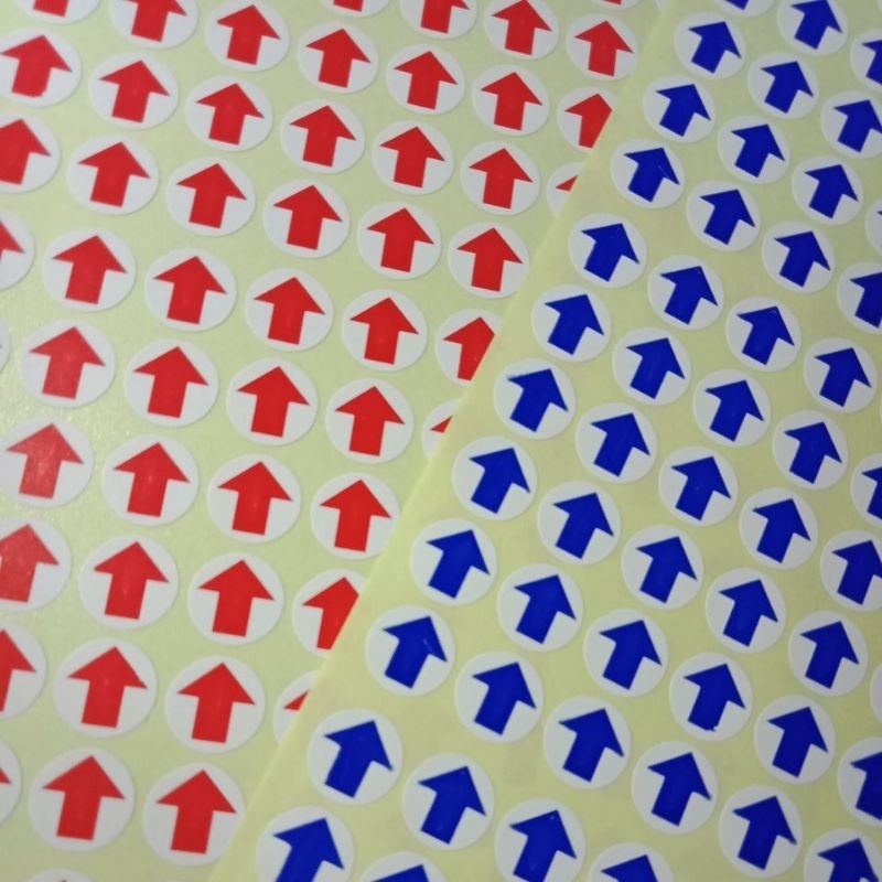 Jual STIKER PANAH | LABEL TANDA PANAH MERAH | Shopee Indonesia