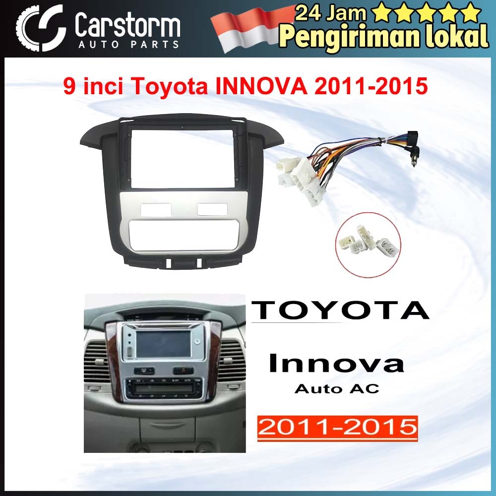 Jual Carstorm 9 inci Toyota INNOVA (AC otomatis 9 inci) kotak 2011 2012 ...
