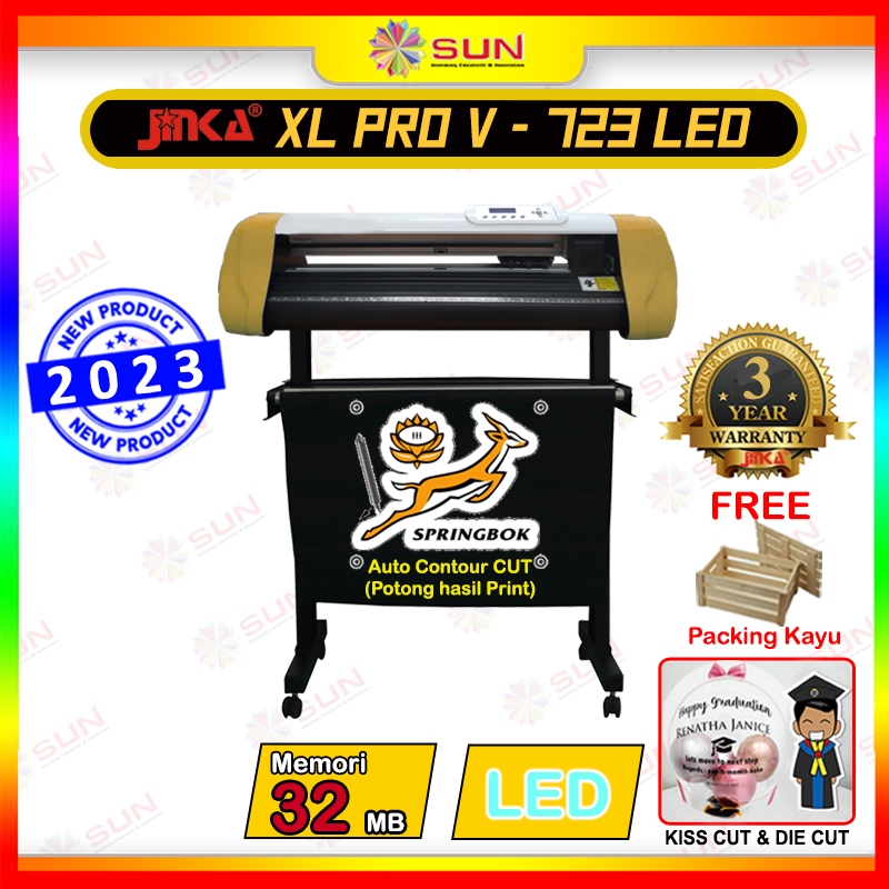 Jual Mesin Cutting Stiker Jinka XL Pro V 723 LED ( Auto Contour Cut ...