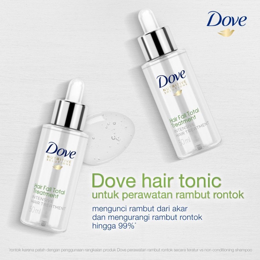 Jual Dove Hair Tonic Hair Fall Intensive Leave On Treatment | Shopee ...