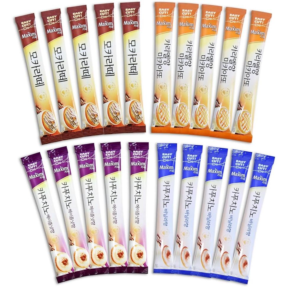 Jual ((1PCS)) MAXIM COFFE SACHET Cappucino - Mocha Latte | Caramel ...