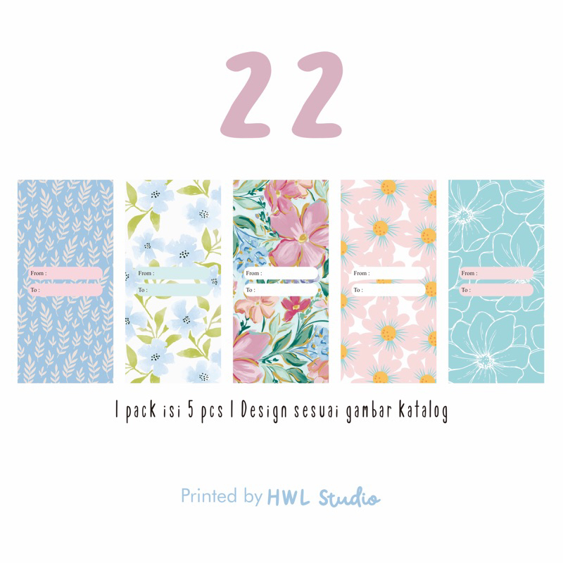 Jual HWL STUDIO - PART 2 - Amplop Serbaguna - Amplop Estetik - Amplop ...