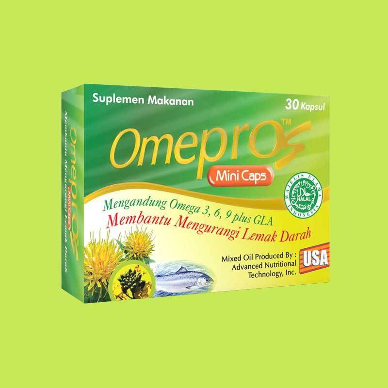 Jual OMEPROS MINI CAPS 30 KAPSUL / MEMBANTU MENGURANGI LEMAK DARAH ...