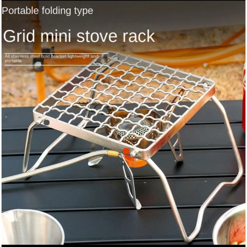 Jual Alat panggang barbeque lipat / outdoor grill mini stove rack ...