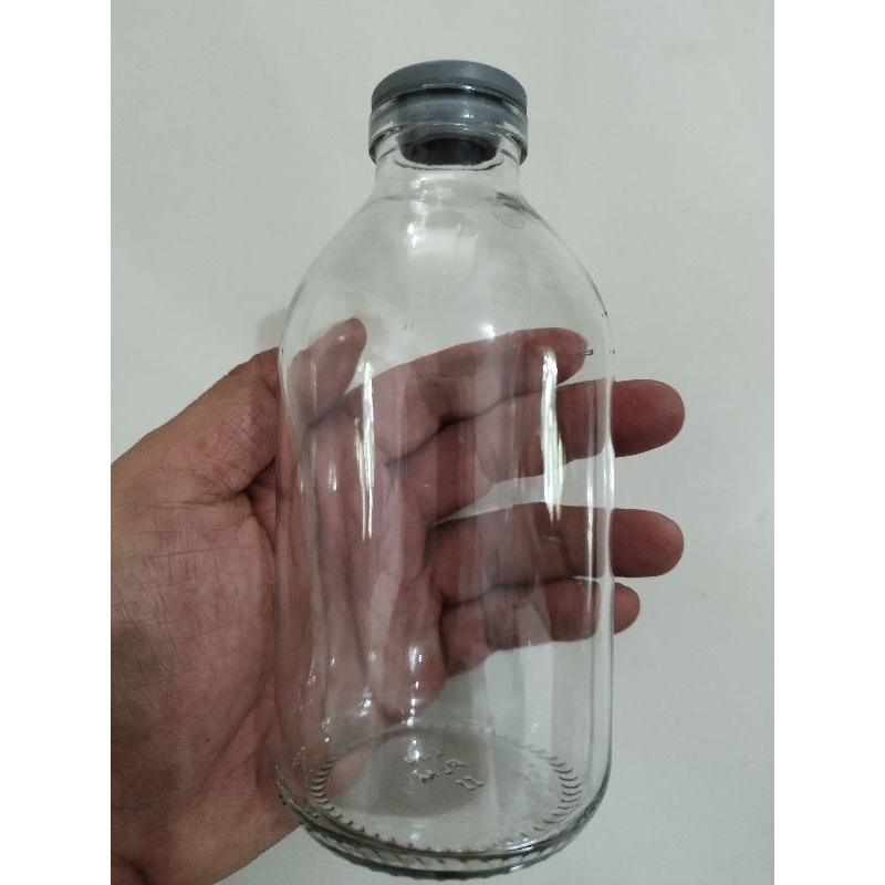 Jual Botol vial kaca tutup rubber botol asi 250ml | Shopee Indonesia