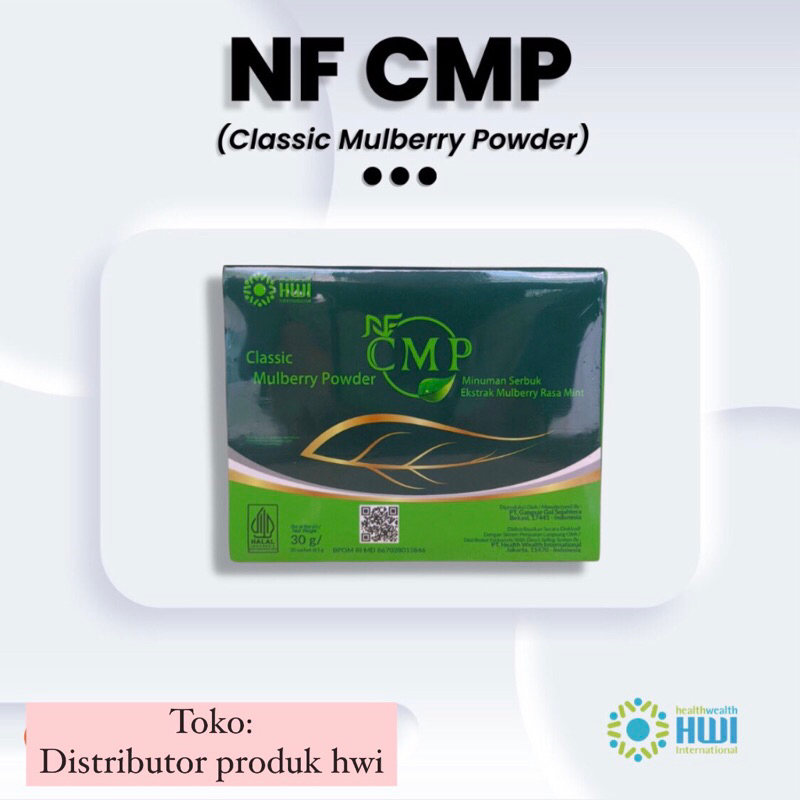 Jual CMP HWI Original Asli 100% isi 30 sachet Member resmi Ber Barcode ...