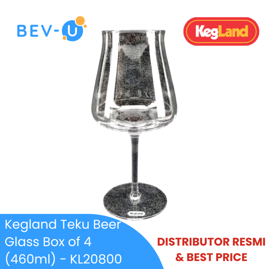 Jual Kegland Teku Beer Glass Box of 4 (460ml) - KL20800 / Gelas Kaca ...
