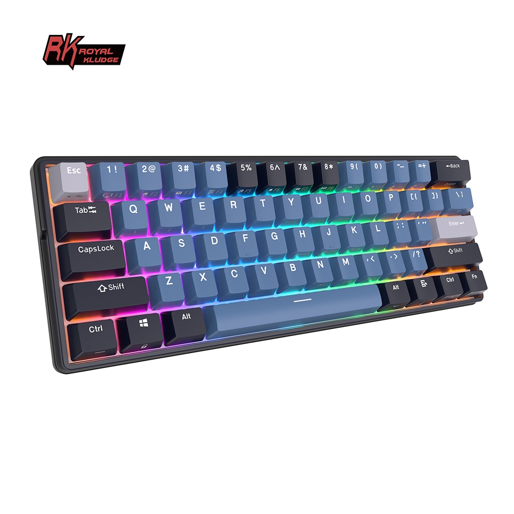 Jual Royal Kludge RK61Plus 61 Keys Gaming Keyboard | Shopee Indonesia