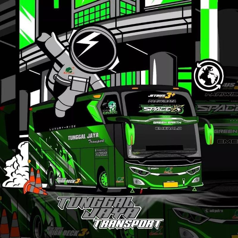 Jual STIKER BUS ORIGINAL (E) | Shopee Indonesia