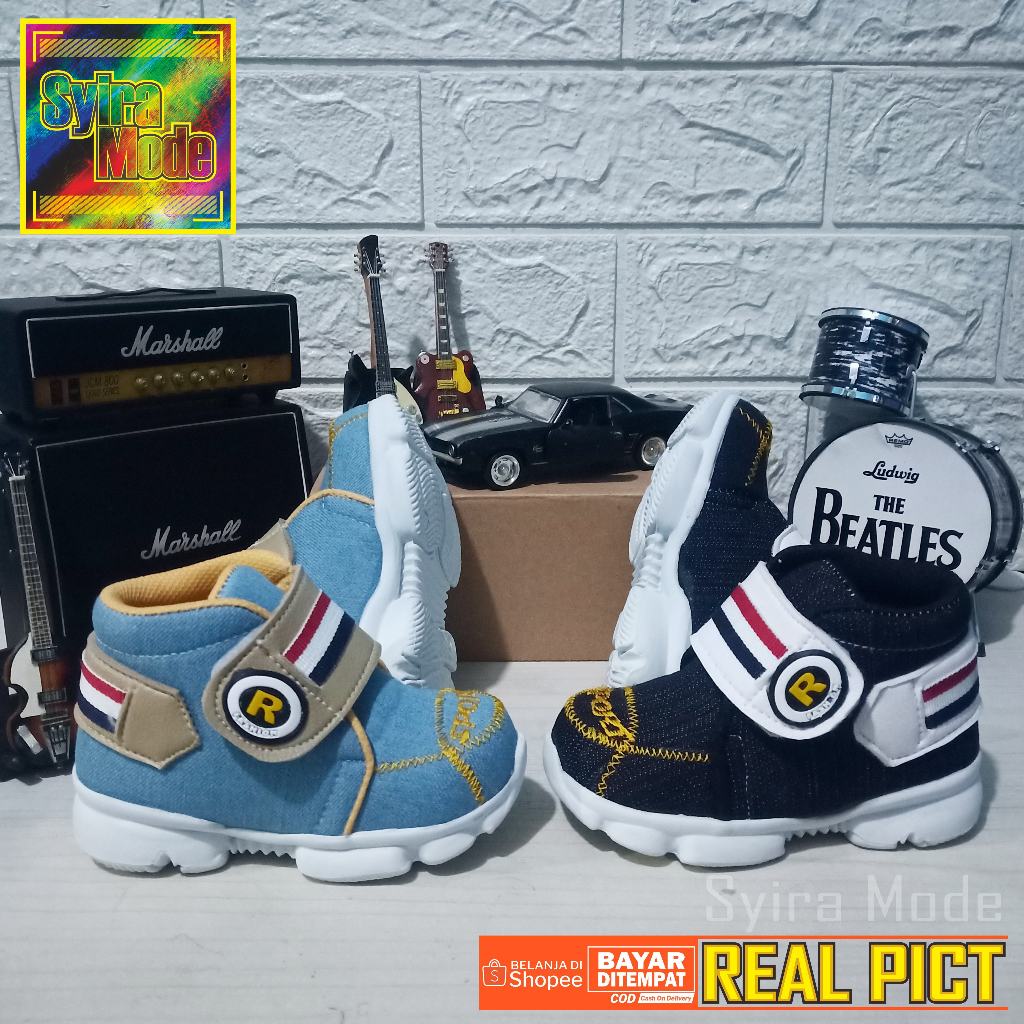 Jual Sepatu Anak Laki-Laki / Sepatu Anak Usia 1 - 3 Tahun / Boot Sport ...