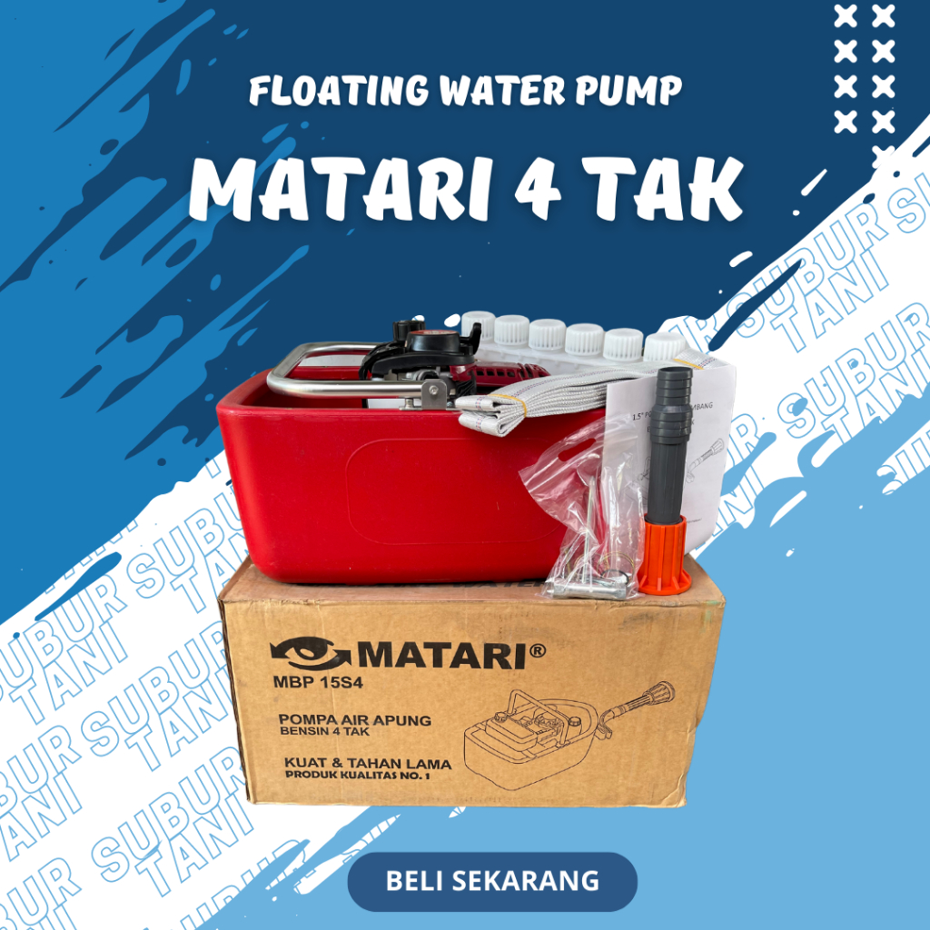 Jual Matari Floating Pump 4 Tak / Pompa Apung 4Tak Pompa Siram ...