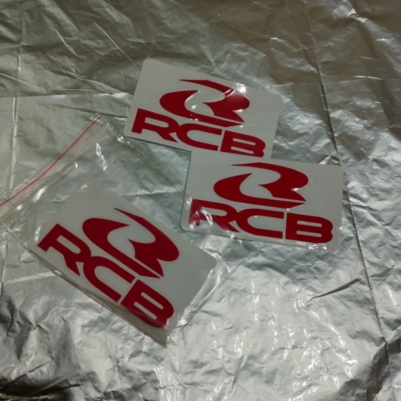 Jual Sticker stiker emblem label RCB Racing Boy asli | Shopee Indonesia