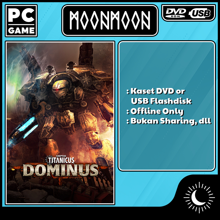 Jual Adeptus Titanicus Dominus (2018) Game PC Laptop | Shopee Indonesia