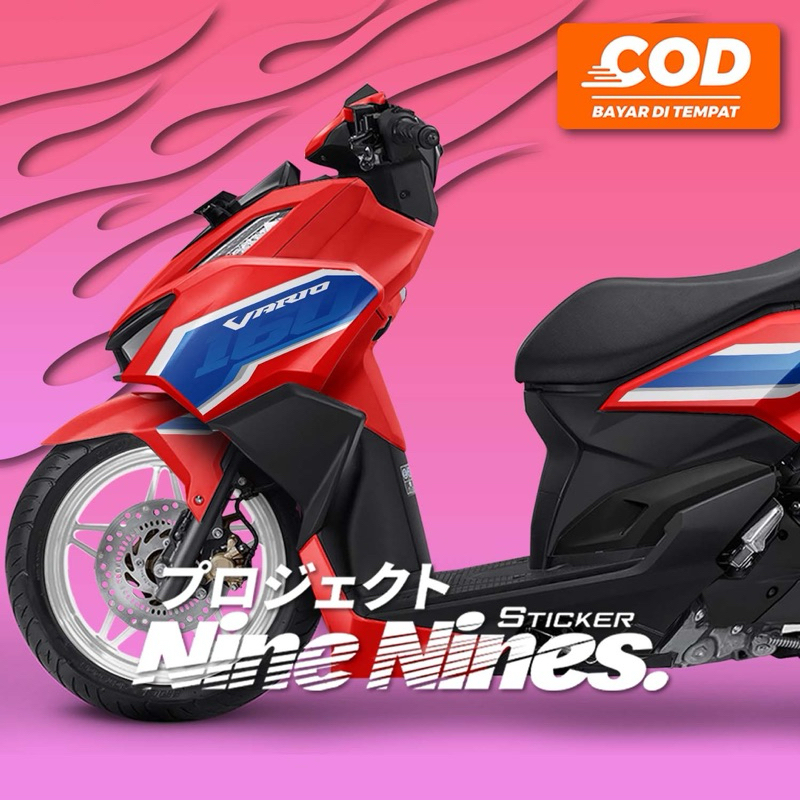 Jual Striping Vario 160 Stiker vario 160 Cutting Sticker Vario 160 2022 - Aksesoris Motor Stiker ...