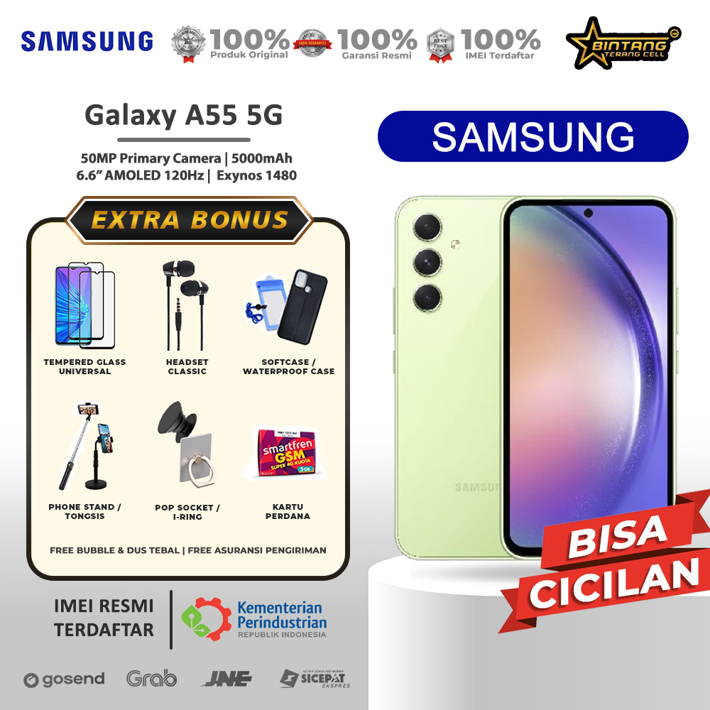 Jual Handphone Samsung A55 5G NFC RAM 8/256- A54 5G NFC RAM 8/256GB-8 ...
