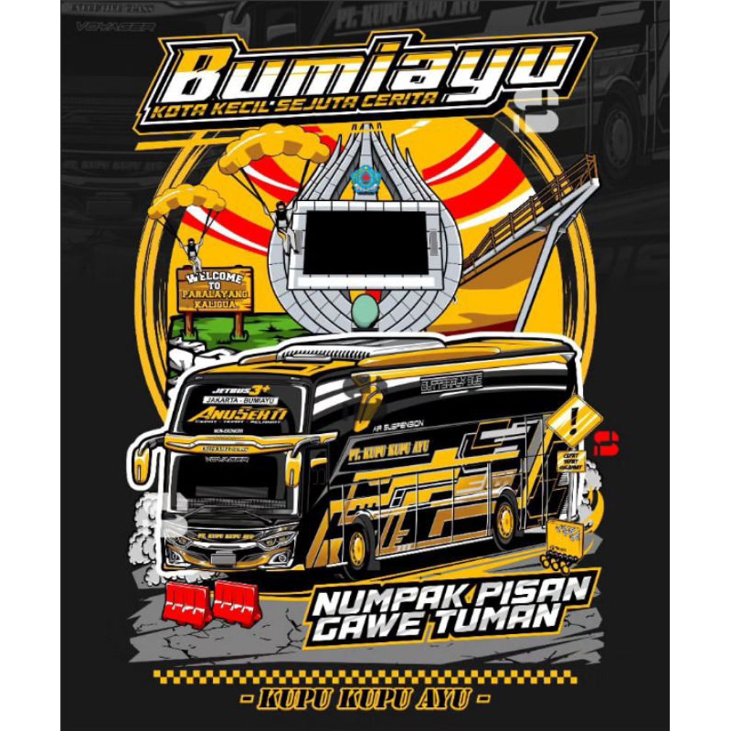 Jual STIKER BUS ORIGINAL (A) | Shopee Indonesia