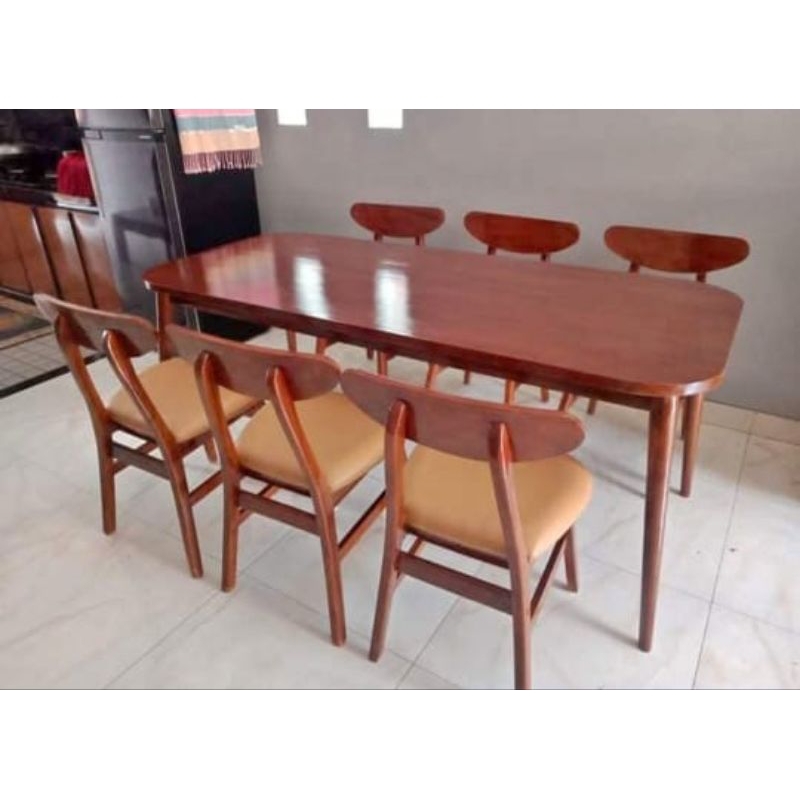 Jual MEJA MAKAN ROPAN KAYU JATI | KURSI CAFE ROPAN KURSI ROTAN KURSI ROPAN FURNITURE JATI ...