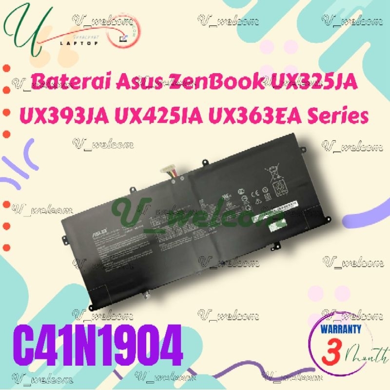 Jual Baterai Laptop untuk Asus ZenBook 13 UX325 UX325EA UX363EA 14 ...