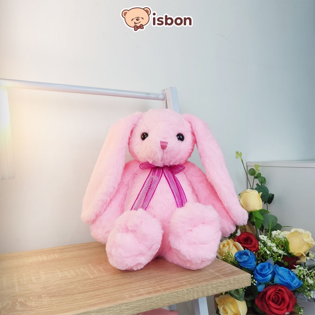 Jual Istana Boneka Rabbit Floopy Bunny Jelly bulu halus premium plush ...