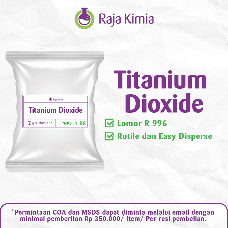 Jual Titanium Dioxide / Titanium Dioksida/ TiO2/ Titan Rutile/ Lomon ...