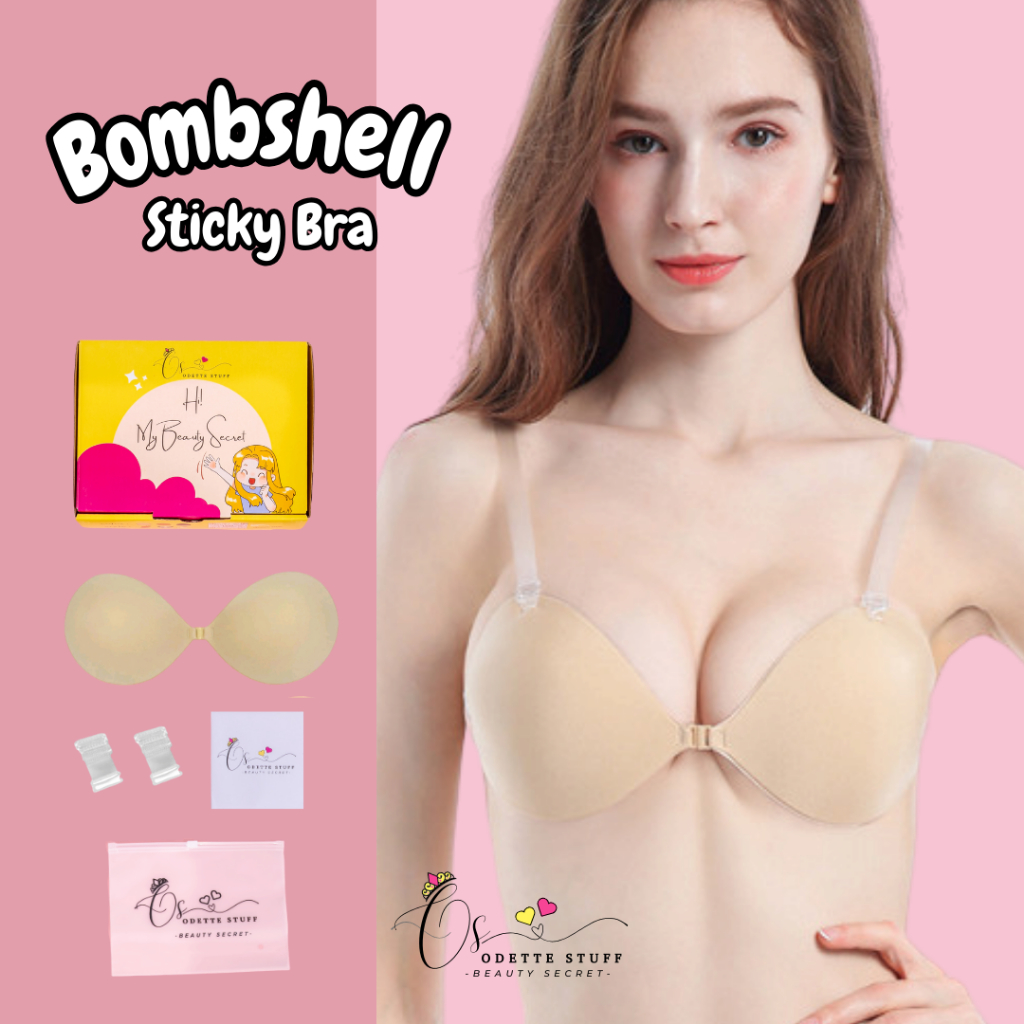 Jual ODETTE STUFF Super Push Up Bombshell Sticky Bra | Bra Tempel Super ...