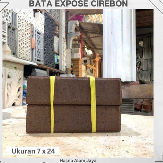 Jual bata expose 7 x 24 cm / bata expose coklat / bata expose | Shopee ...