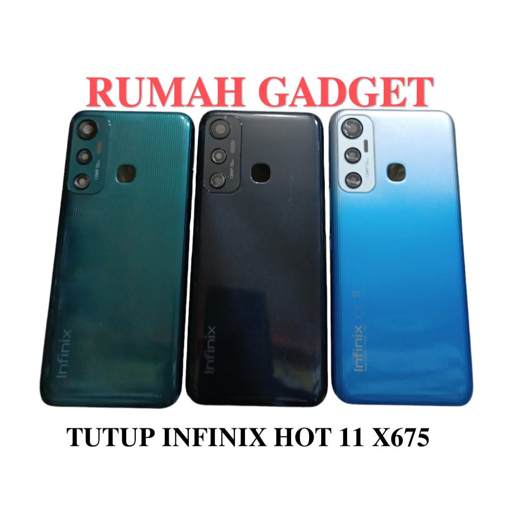 Jual BACKDOOR CASING FULL FRAME INFINIX HOT 11/X675 HOT 11S X6812 ...