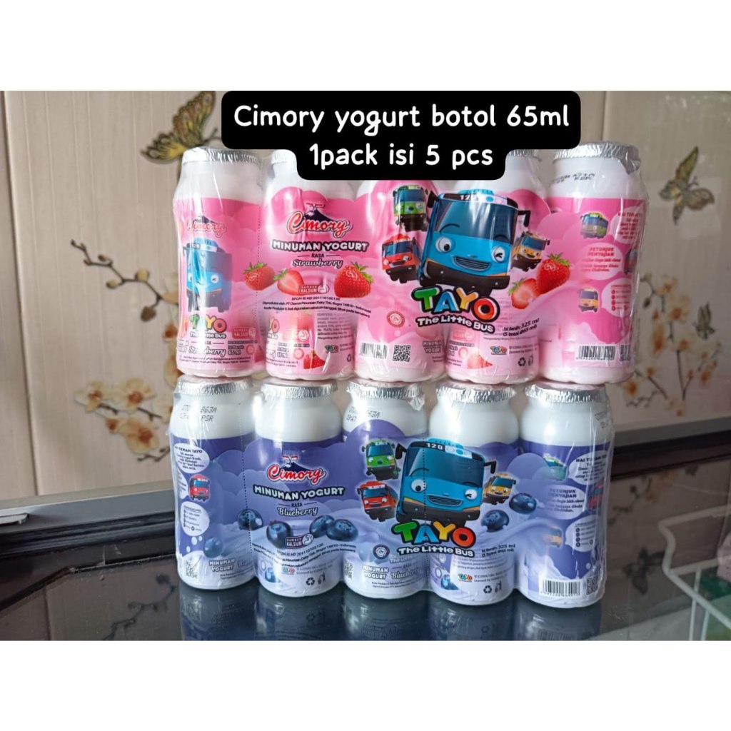 Jual Cimory Yogurt botol 1 pack isi 5 pcs (65ml), Ready Stock Jogja | Shopee Indonesia