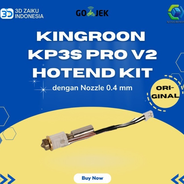 Jual Original Kingroon KP3S Pro V2 Hotend Kit | Shopee Indonesia