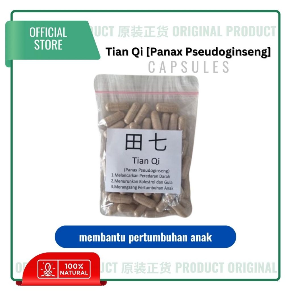Jual Tian Qi [Panax Pseudoginseng] membantu pertumbuhan anak | Shopee Indonesia