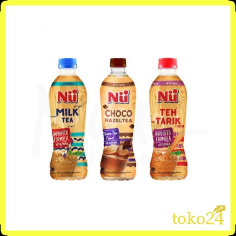 Jual NU Milk Tea, Choco Hazel Tea, Teh Tarik 330 ml | Shopee Indonesia