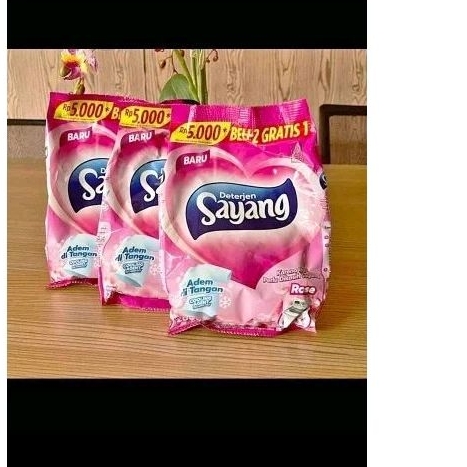 Jual detergent sayang 5000 dpt 4 pcs | Shopee Indonesia