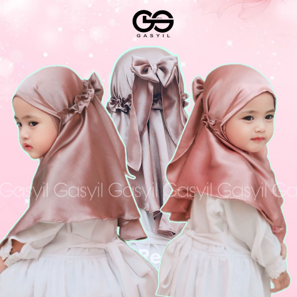 Jual Yellow Jilbab Anak 5-8 Tahun / Hijab Bergo Amanda / Kerudung Anak ...