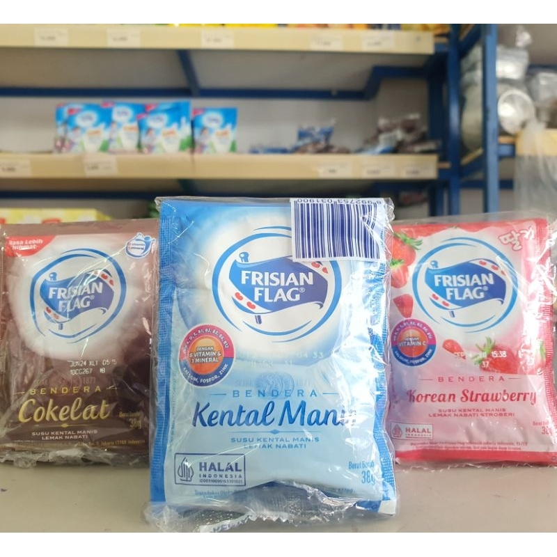 Jual Susu Kental Manis Bendera Sachet / SKM Bendera Putih / Susu ... Jual Susu Kental Manis Bendera Sachet / SKM Bendera Putih / Susu ...