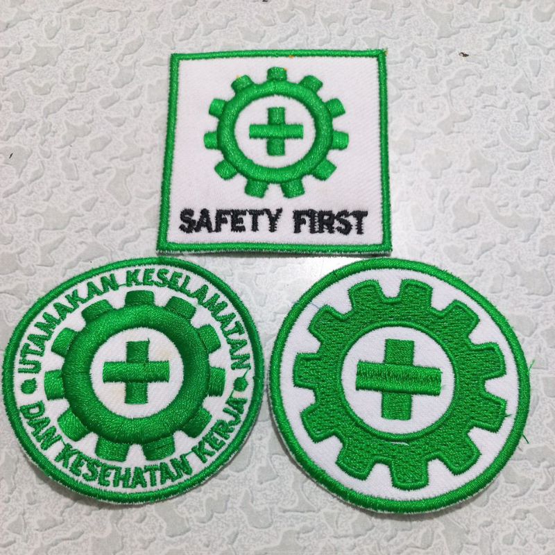 Jual LOGO K3 SAFETY FIRST EMBLEM | Shopee Indonesia