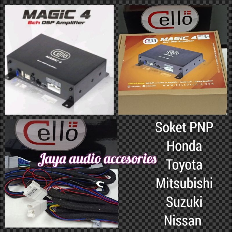Jual Processor dsp Cello Magic4. 6chanel Bonus Soket pnp | Shopee Indonesia