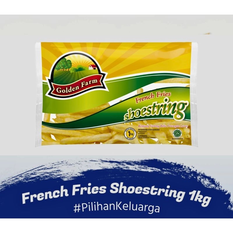 Jual KENTANG GORENG BEKU | FROZENFOOD | FRENCH FRIES | GOLDEN FARM ...