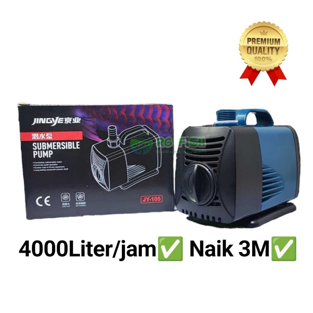 Jual JINGYE pompa celup kolam koi hemat energi JY 105 premium quality | Shopee Indonesia