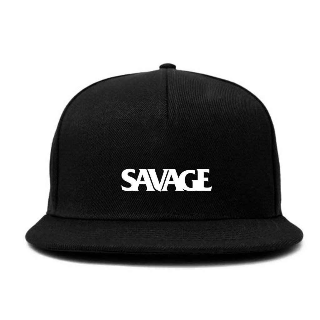 Jual Savage Clothing - Classic Snapback Hat Black Sablon | Shopee Indonesia