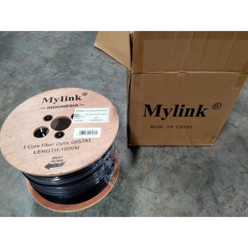 Jual Kabel dropcore fiber optic mylink 1core 3seling 1km | Shopee Indonesia