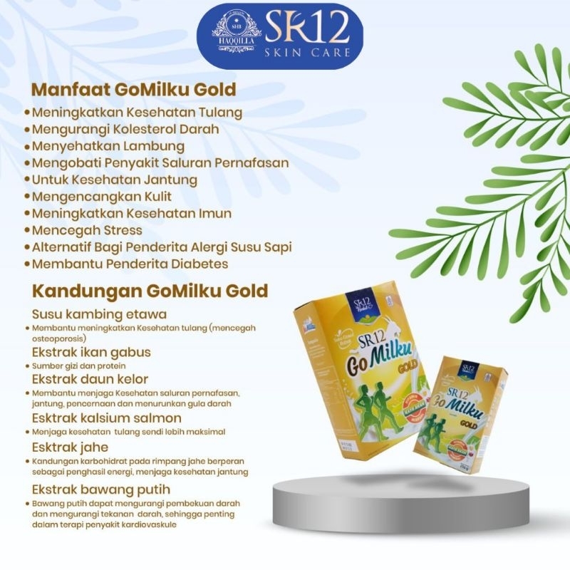 Jual susu gomilku gold sr12/susu etawa bubuk/susu tulang&sendi/susu ...