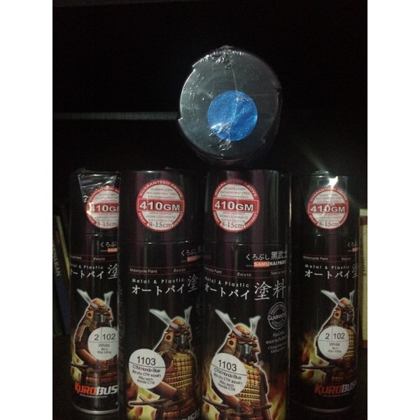 Jual Samurai Paint Metallic CTM Honda Blue Biru Metalik CTM Honda #1103 ...